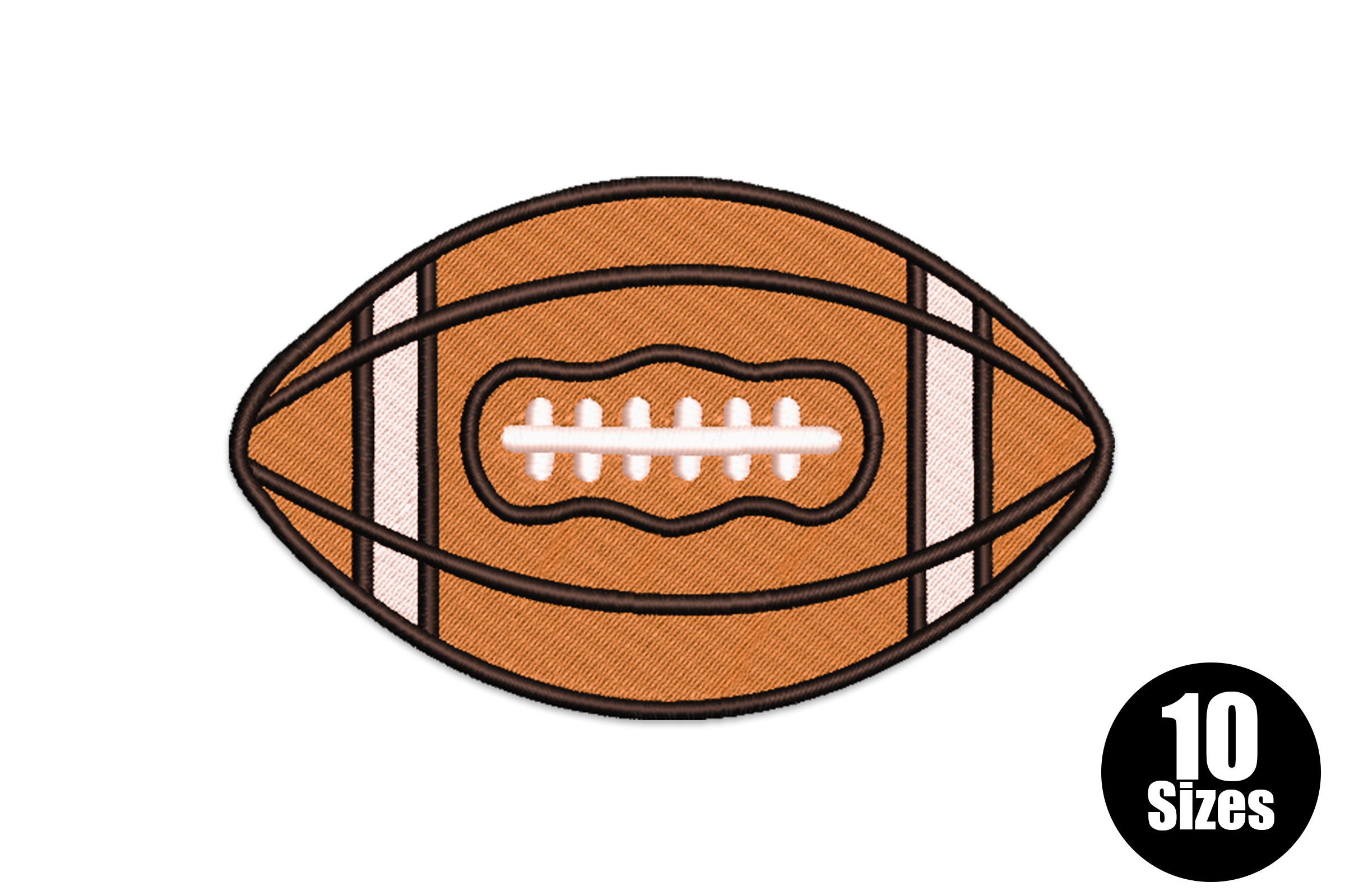 Football Appliqué – Machine Embroidery Design | Embroidize