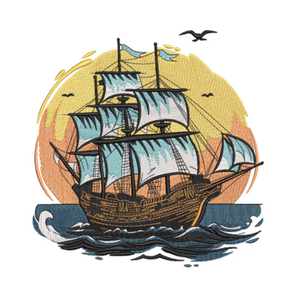 Free Pirates & Adventure Embroidery Designs | Embroidize